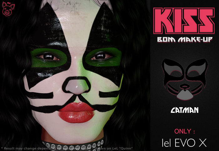 Second Life Marketplace - Mad' - Kiss Make-up [CATMAN] [EVOX]